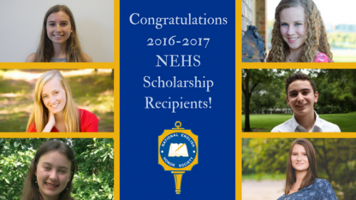 Congratulations Scholarship Winners (Part 1) – NEHS Museletter